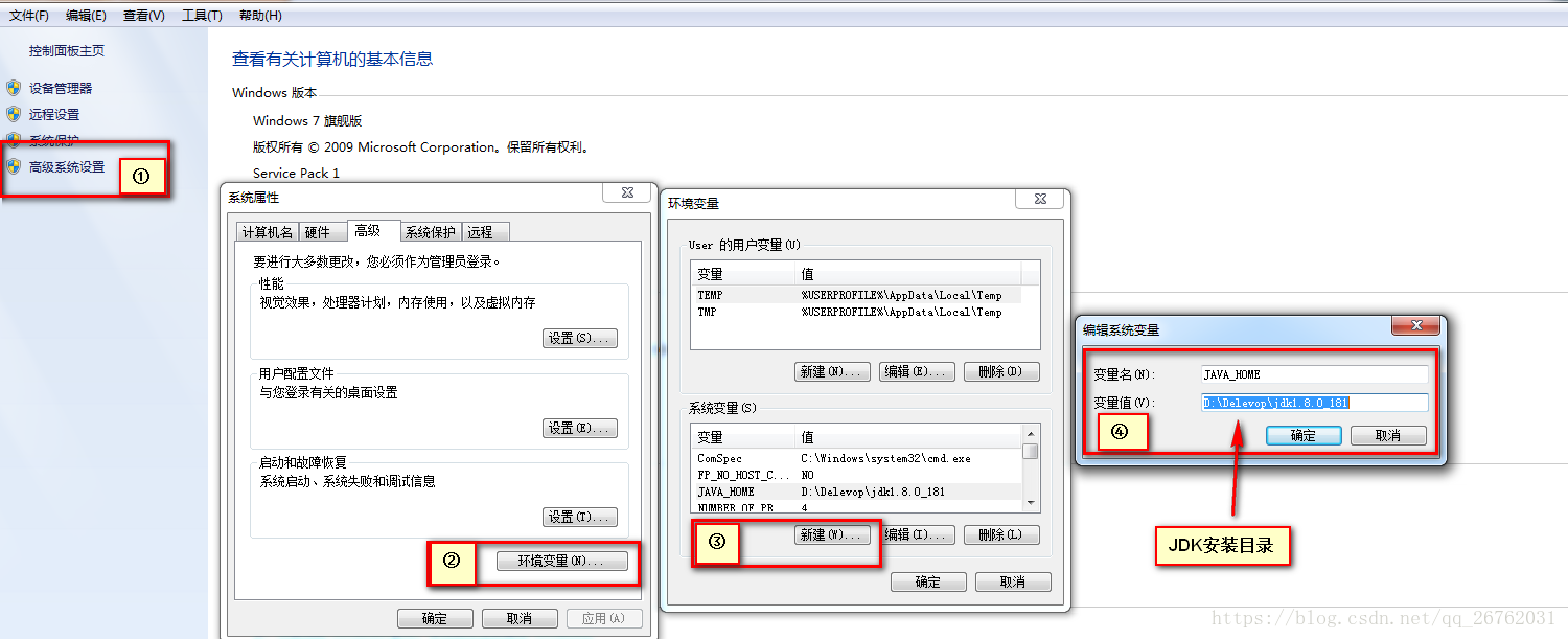 Win7系统java环境变量的配置java更改环境变量配置会影响服务吗 Csdn博客 
