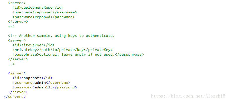 使用maven Deploy项目到nexus时报错：return Code Is 401 Reasonphrase Unauthorized推送到nexus报with Status 