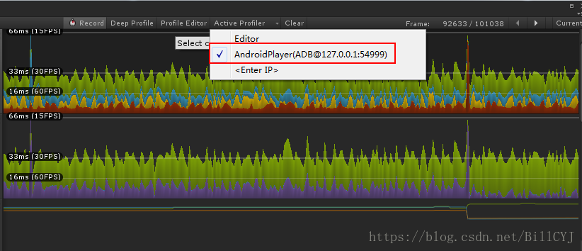 安卓设备连接unity Profiler进行性能分析unity Profile 手机 Csdn博客 