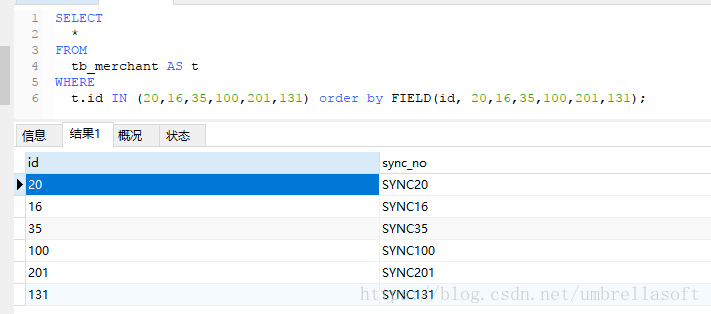 Mysql根据in的查询顺序进行排序mysql In查询结果排序 Csdn博客 