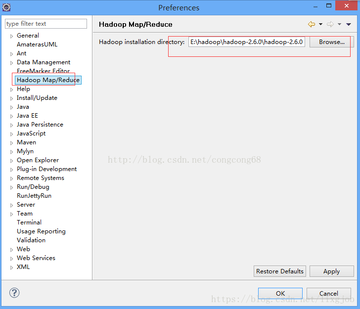 Eclipse安装hadoop插件配置hadoop开发环境 Eclipse配置hadoop插件 Csdn博客