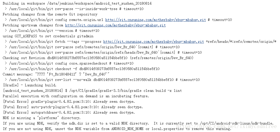 Android Jenkins 配置ndk环境变量genkisn缺少ndk Csdn博客 