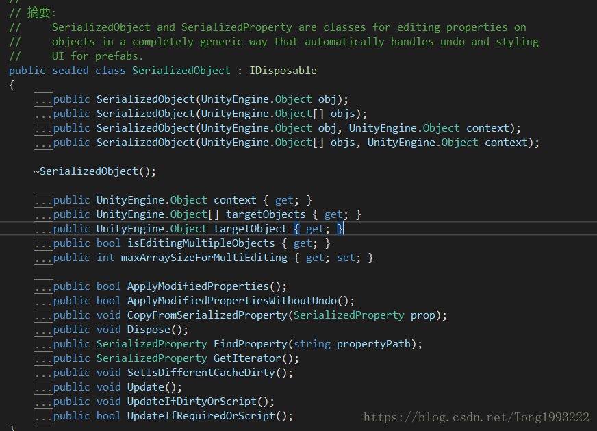 Unity中的serializedobject和serializedproperty类unity Serializedproperty Csdn博客 