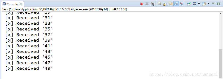Rabbitmq的work模式rabbitmq Worker模式一个消息只有一个消费者 Csdn博客 