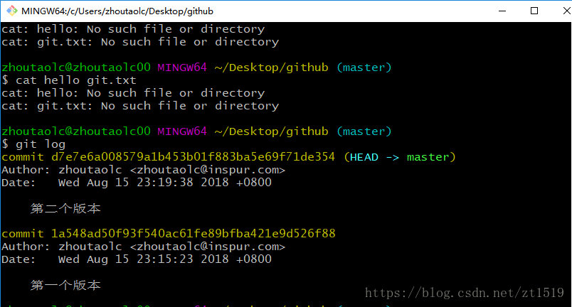 Git的版本回退教程（带你一步一步操作）版本回退git Csdn博客 