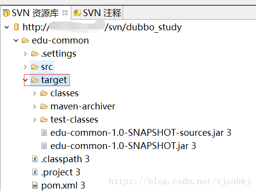 Svn提交忽略target目录svn提交过滤target Csdn博客 3456