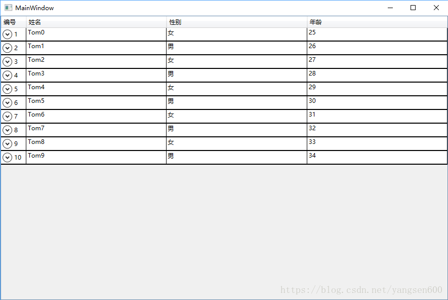 Wpf之datagrid主从表实现方法wpf Datagrid 主从表 Csdn博客 