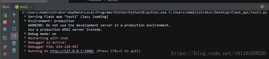 一个简单python接口开发（flaskrestful案例）python接口开发教程 Csdn博客