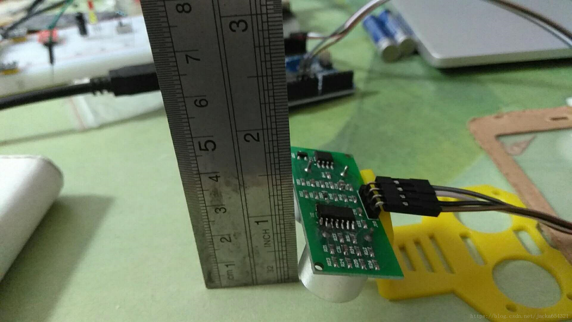 Arduino Uno 与 超声波测距模块 实验详情sr04p原理图 Csdn博客 