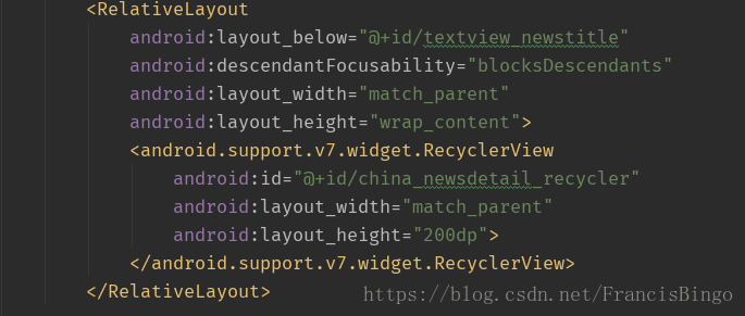 Recyclerview不显示问题recyclerview不显示内容 Csdn博客 