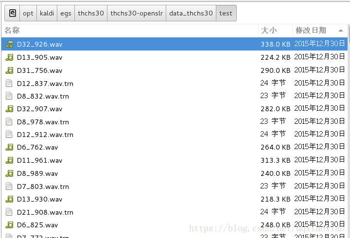 Kaldi中文语音识别基于thchs308dqxiaoxiao的博客 Csdn博客thchs30 