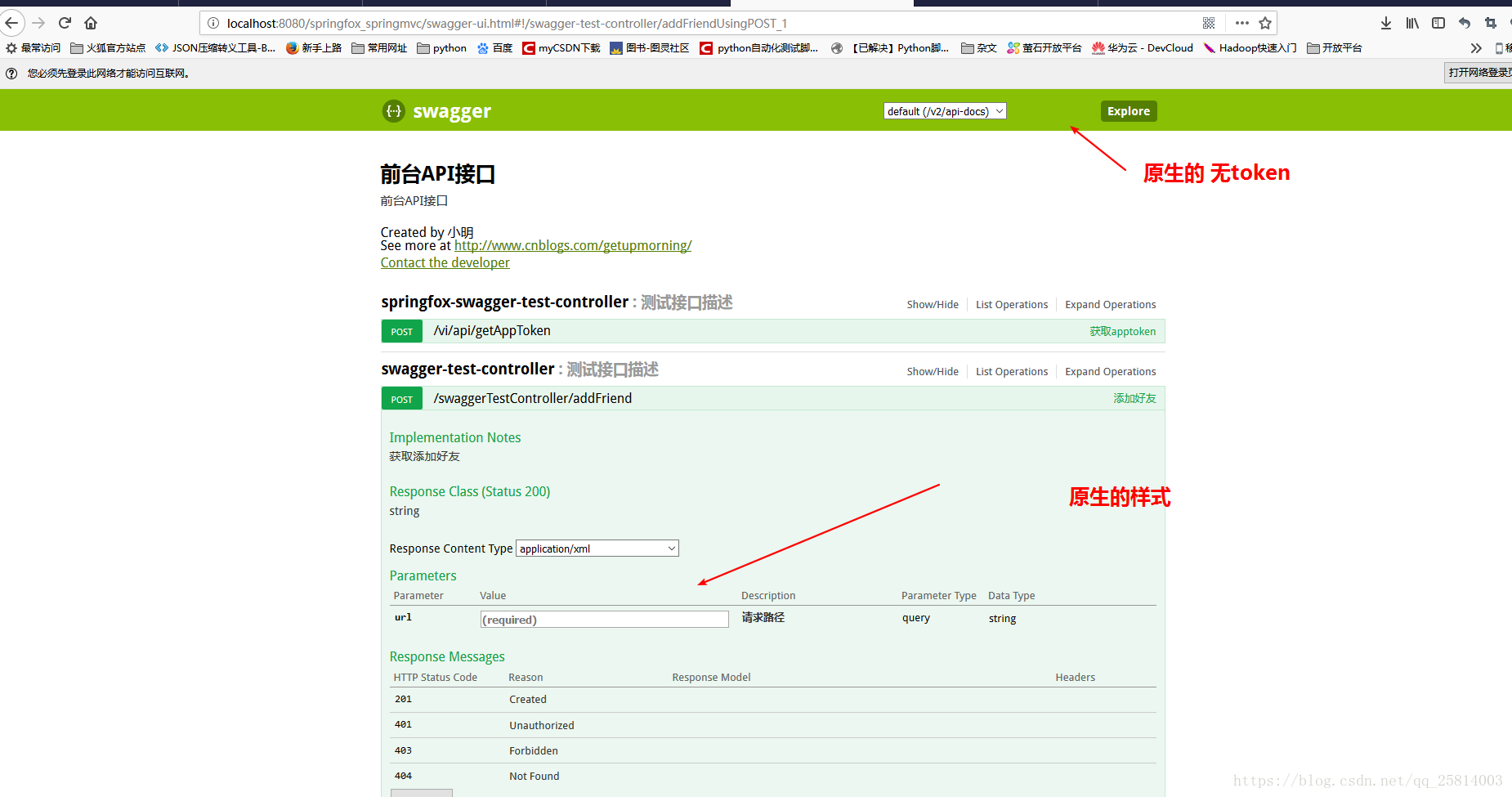 Swagger教程二 Csdn博客 