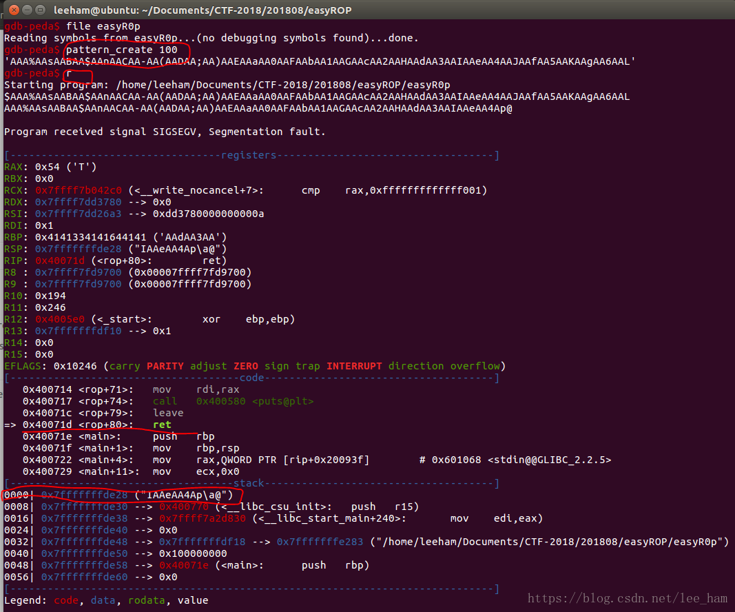 Pwn 栈迁移 Rop栈迁移ezrop题目 Csdn博客 