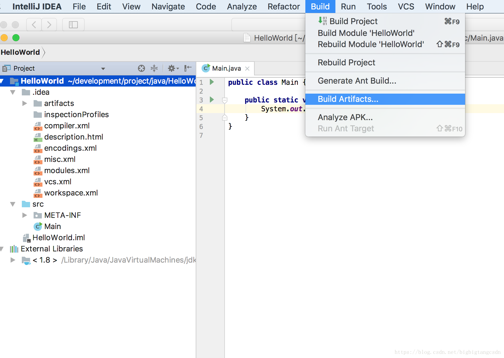 Intellij Idea如何编译java工程及创建可执行jar文件 Idea 编译jar Csdn博客