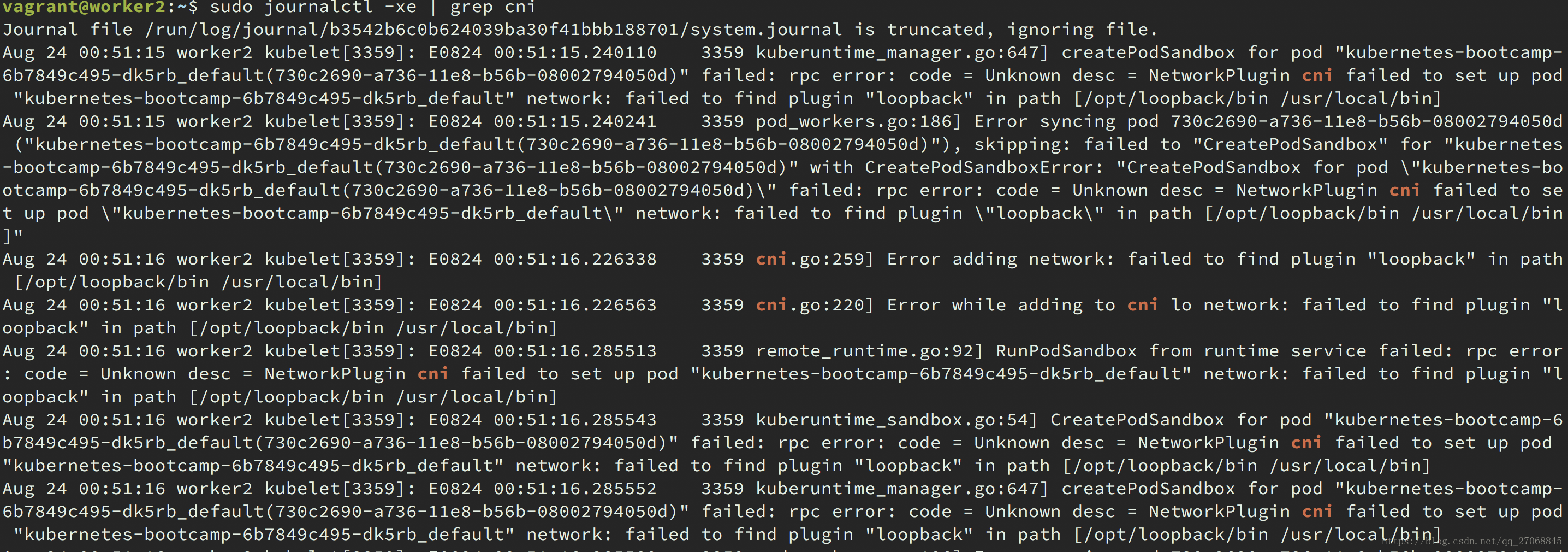 K8s Failedcreatepodsandbox Failed Create Pod Sandbox Csdn博客 