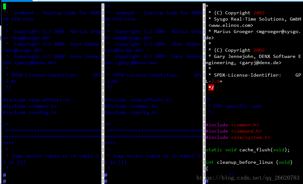 Vim 分屏操作gvim上下分屏 Csdn博客 0486