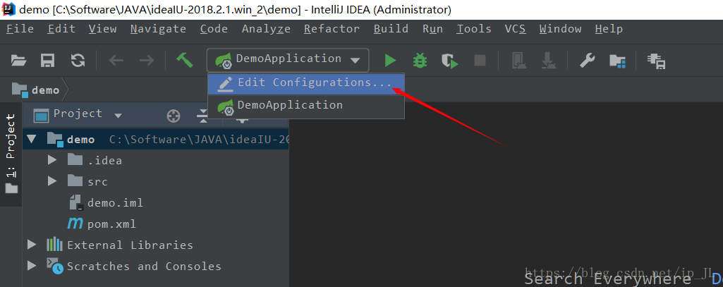 手把手教你如何利用intellijidea2018配置springboot的外置tomcatidea启动springboot没有tomcat Csdn博客 0371