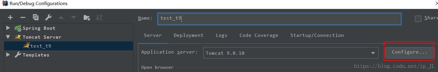 手把手教你如何利用intellijidea2018配置springboot的外置tomcat Idea启动springboot没有tomcat Csdn博客