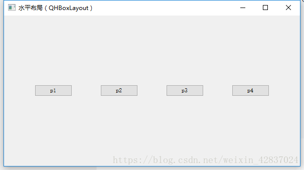 Qt 水平布局（qhboxlayout） Csdn博客 