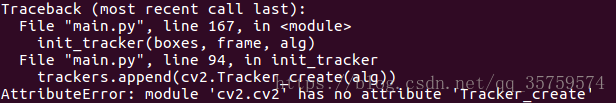 Attributeerror Module Cv2 Cv2 Has No Attribute Tracker Create Csdn博客