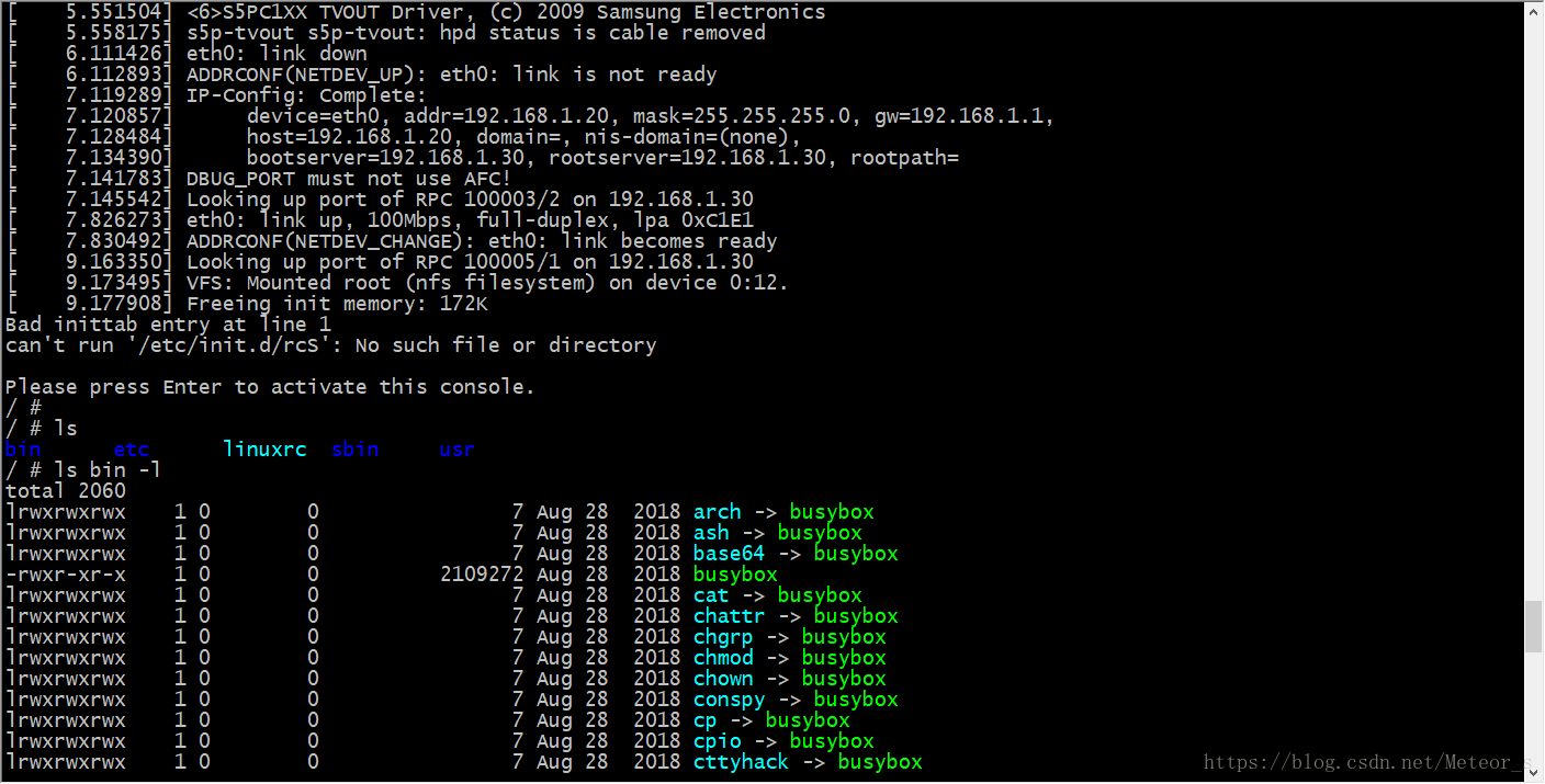 嵌入式linux Nfs挂载rootfs Linux 挂载nfs作为rootfs Csdn博客
