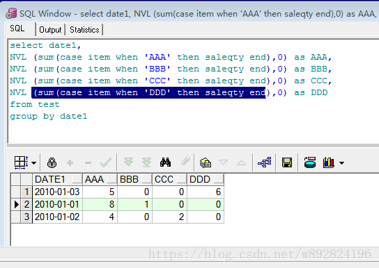 使用动态sql语句实现简单的行列转置（动态产生列）sql动态行列转换 Csdn博客 4588