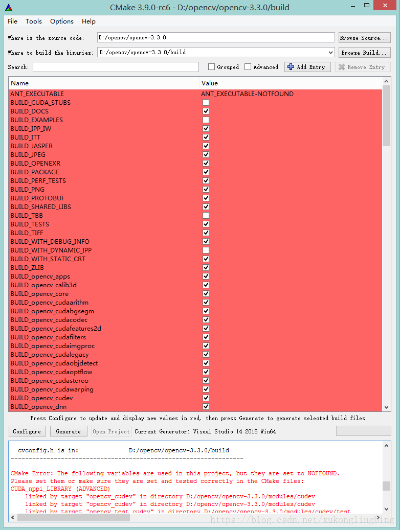 【数字图像处理】opencv33cmakeopencvcontrib 330vs2015编译和环境配置 Csdn博客opencv33 Csdn博客 1666