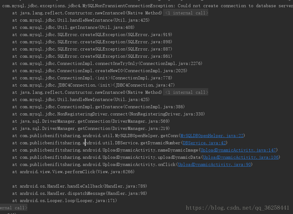 解决mysqlnontransientconnectionexception Could Not Create Connection To Database Server 问题