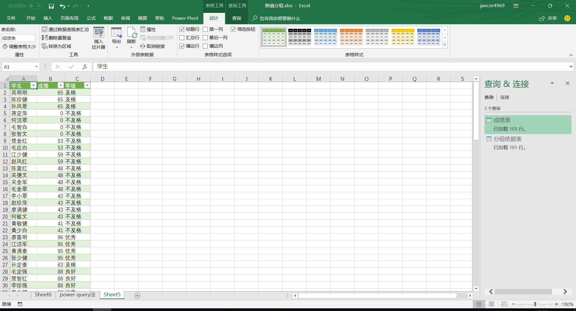 用excel Power Query怎样对数值型字段进行分组？powerquery同时满足3个条件的数据分组方法 Csdn博客 