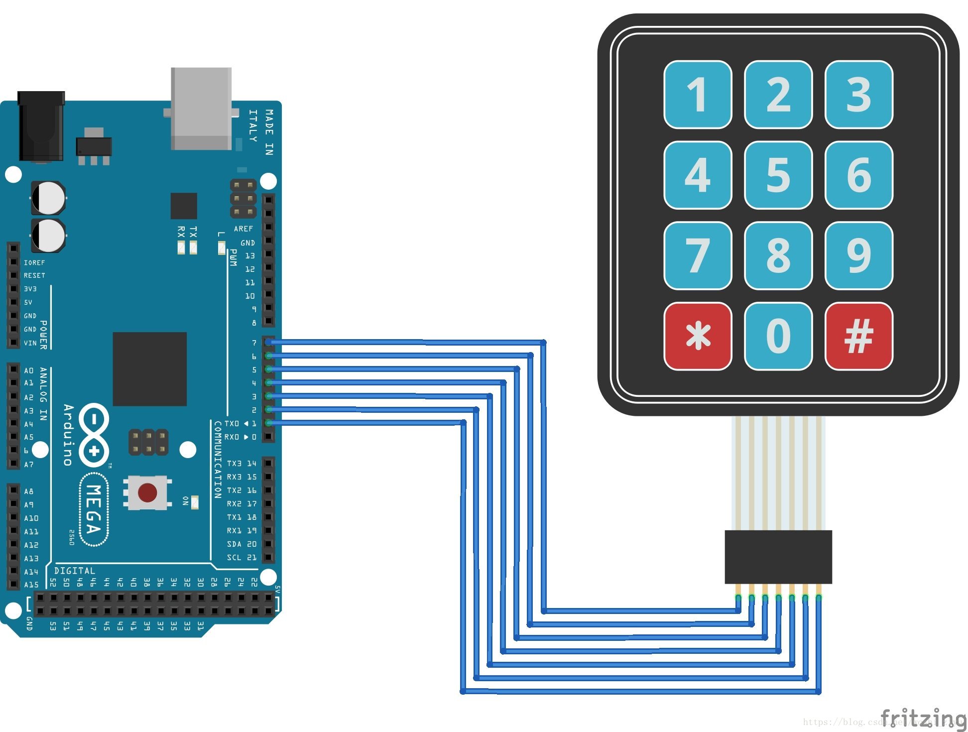 Arduino开发板使用矩阵键盘的方法arduino矩阵键盘输入 Csdn博客