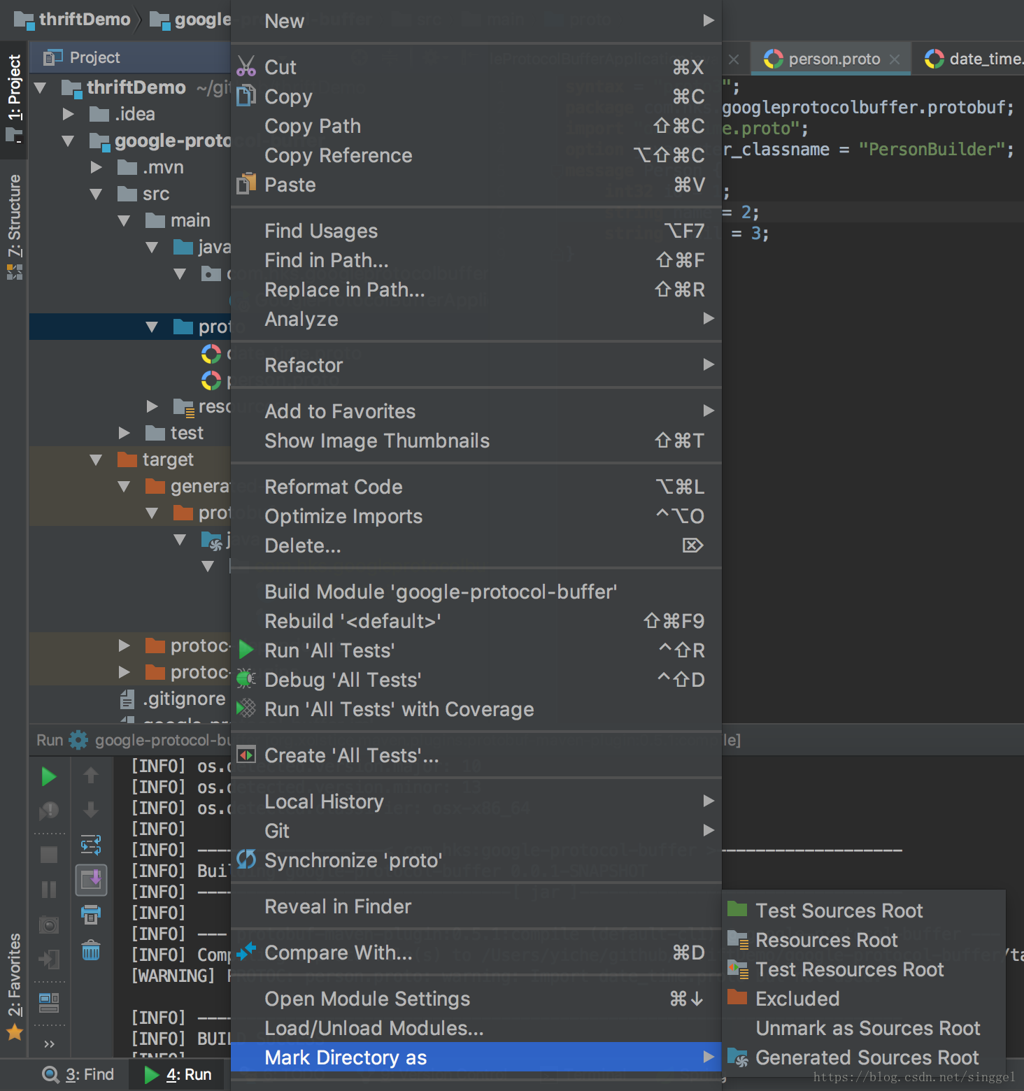 Protocol Buffer的使用在idea中idea 中找不到 Protocol Buffer 生成的 Java 类 Csdn博客