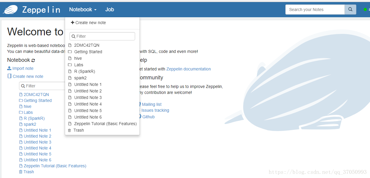 Zeppelin结合spark等各种interpreter的使用zeppelin Spark Interpreter Csdn博客 