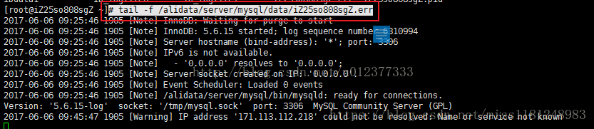 Mysql提示 The Server Quit Without Updating Pid File问题的解决办法 The Server
