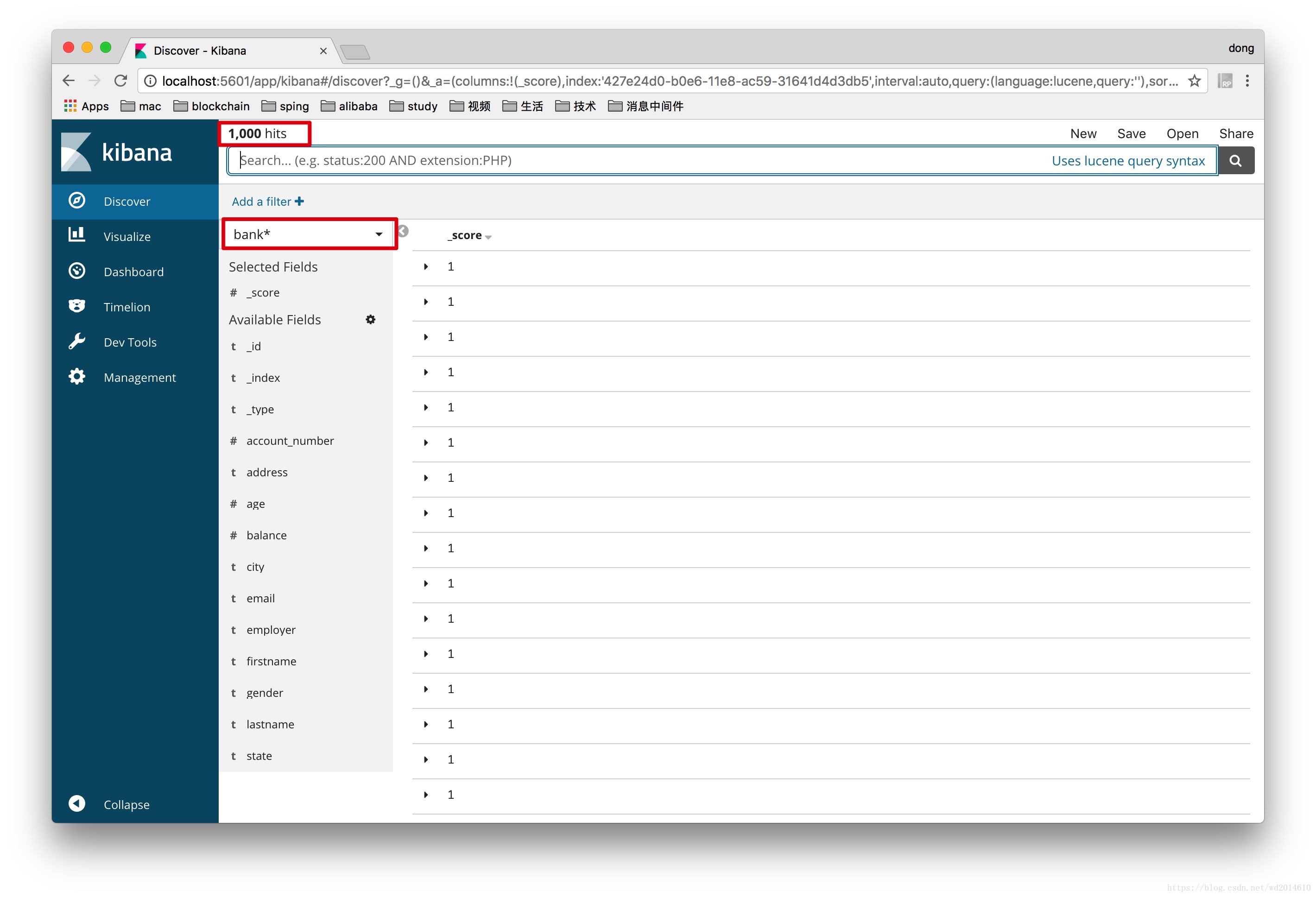 Elasticsearch：导入本地数据和使用kibana管理数据楼主亲测，真实有效 Csdn博客 8192