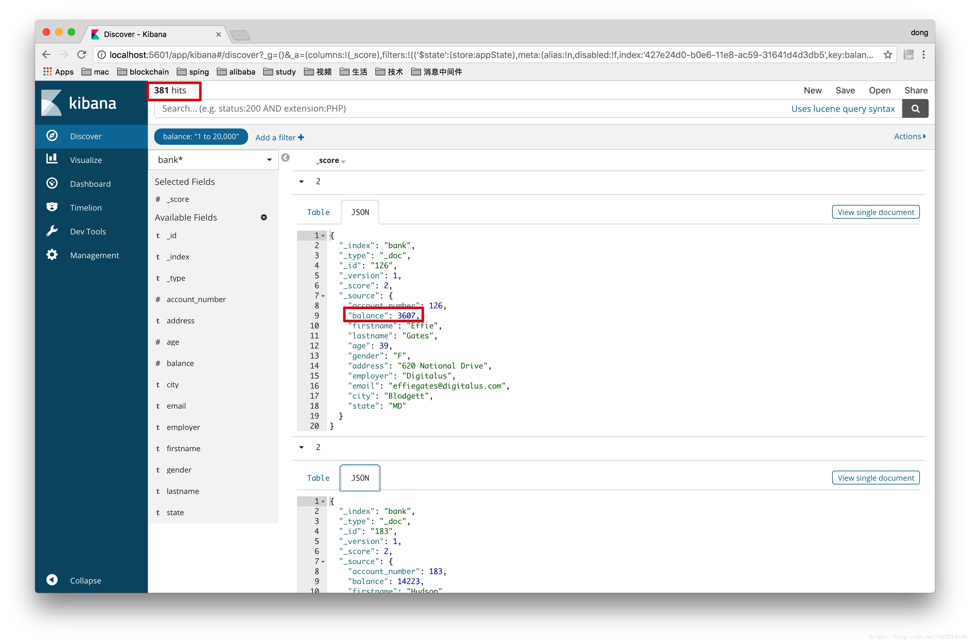 Elasticsearch：导入本地数据和使用kibana管理数据楼主亲测，真实有效 Csdn博客 2423