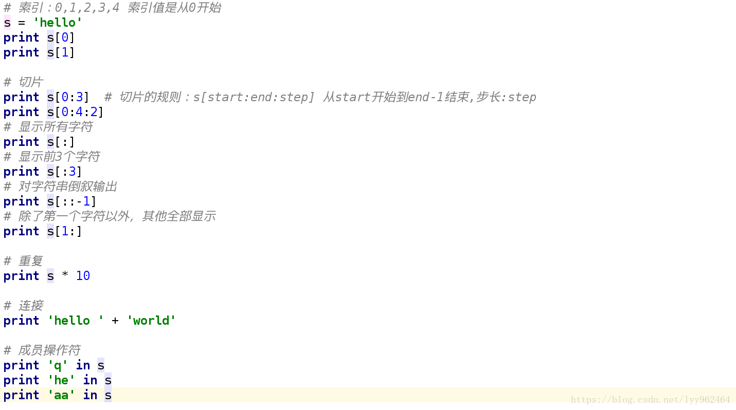 Python中的for语句及字符串的用法python For 字符串 Csdn博客 
