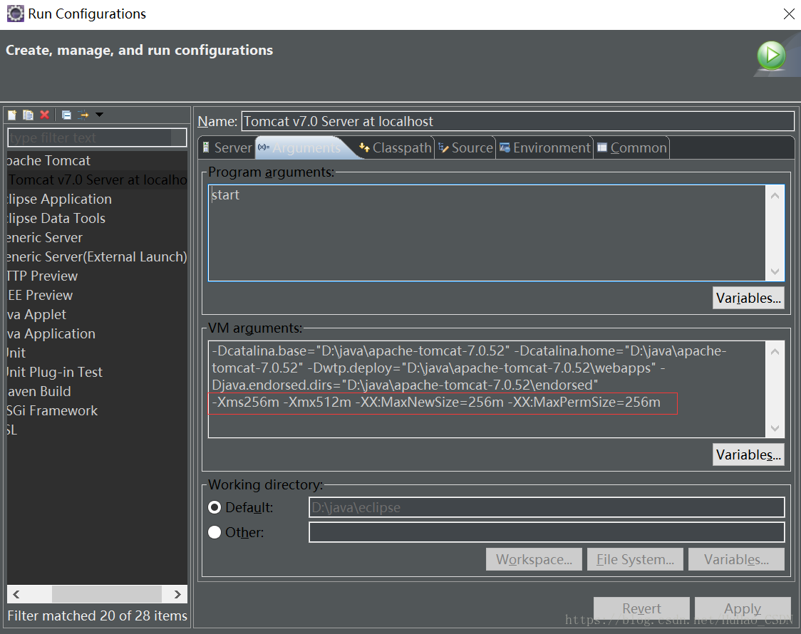 解决caused By Java Lang Outofmemoryerror Permgen Space异常 Huhao Csdn的博客
