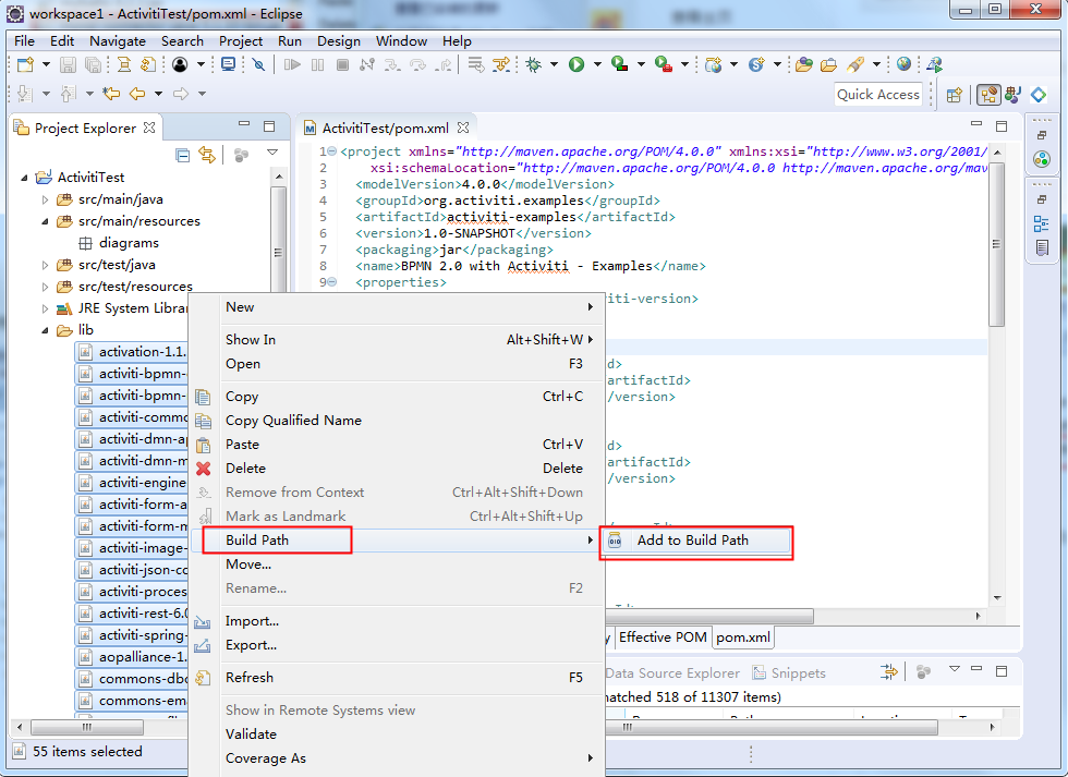 使用activiti的eclipse插件搭建activiti项目eclipse Activiti插件使用 Csdn博客 7960