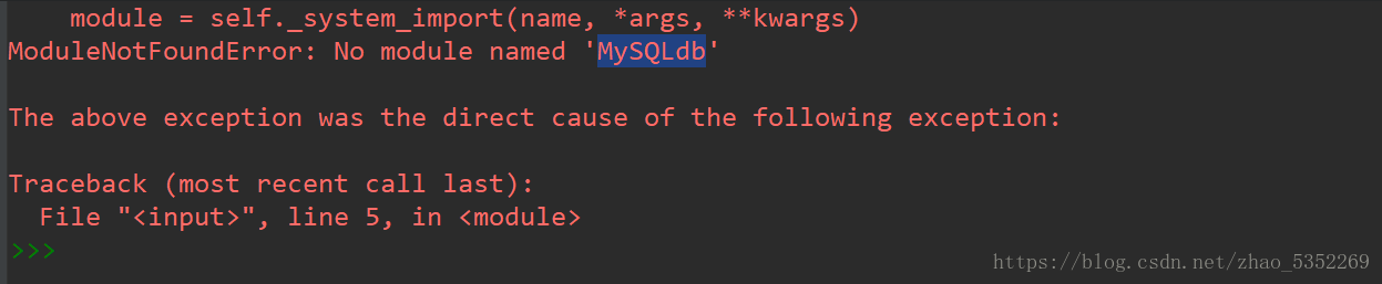 Django安装mysqldbdjango Mysqldb Csdn博客 