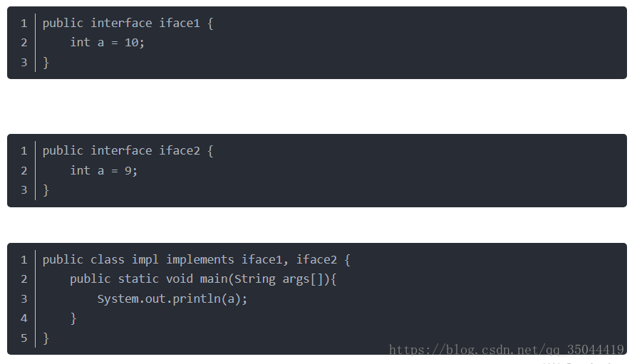 【java】为什么接口interface里的 变量是 Static Final 的？为什么接口的字段是static Final Csdn博客 
