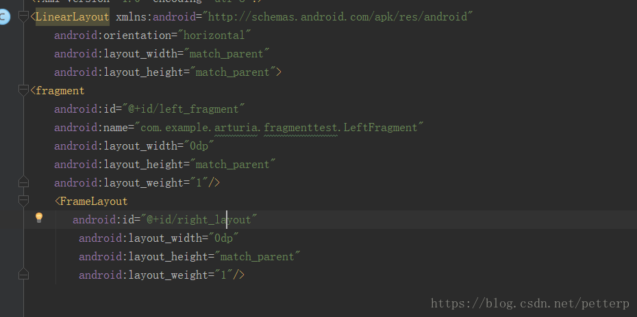 Android Fragment 的简单应用 实现 Rightfragment 和 Replacefragment 的 Oncreateview Csdn博客