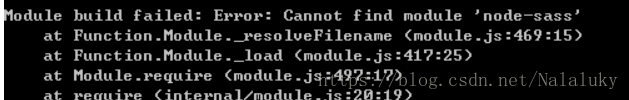 Error In Cannot Find Module Node Sass （已解决） Cannot Find Module Node