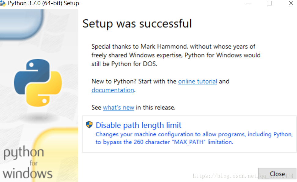 Win10操作系统下python37环境配置python37怎么运行 Csdn博客 5210