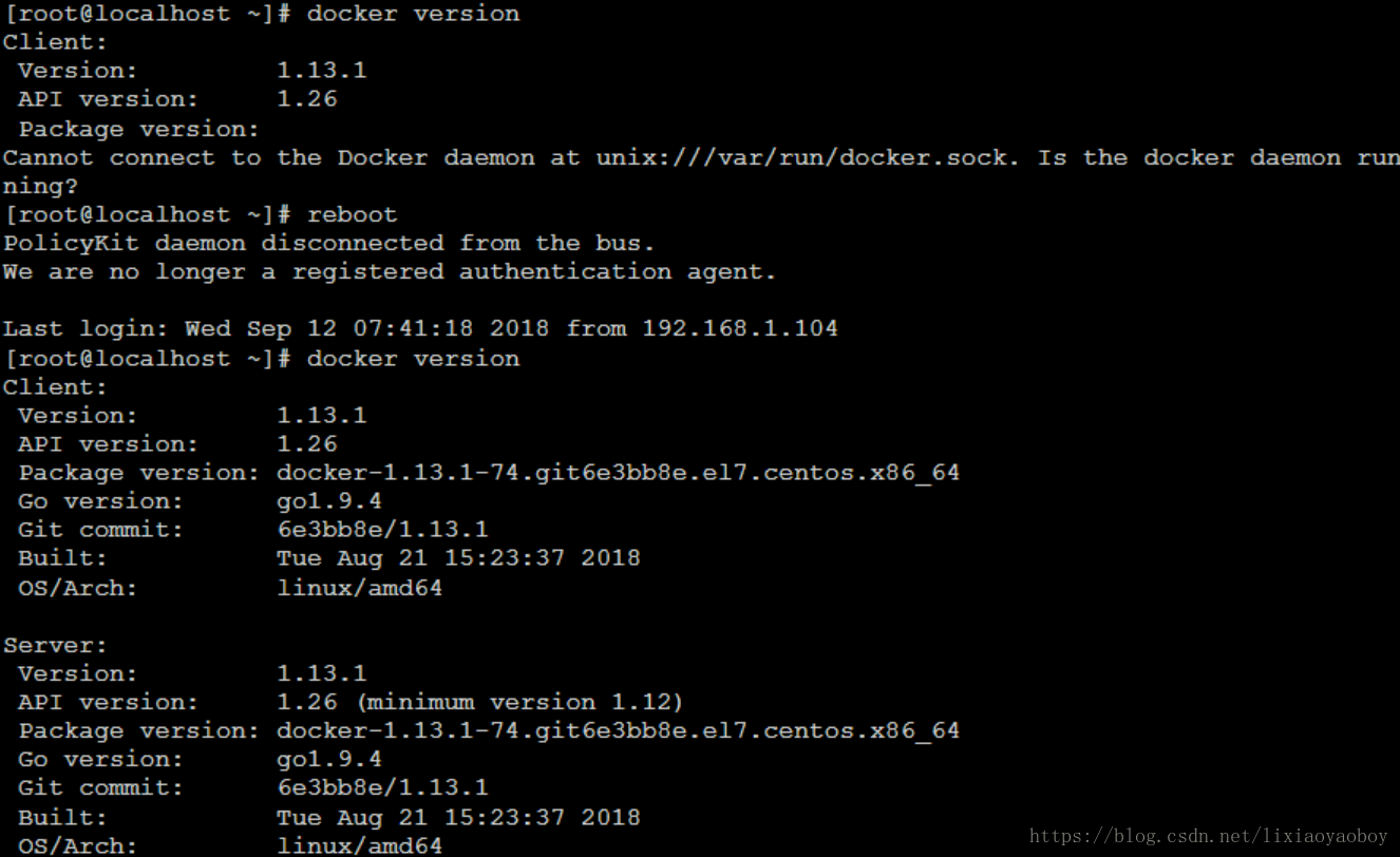 Centos7安装docker 启动失败：job For Rvice Failed 解决办法 Job For Rvice Failed Because