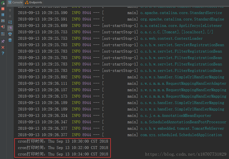 Springboot使用 Scheduled创建定时任务 Springboot Schedule 两分钟后间隔2分钟 Csdn博客