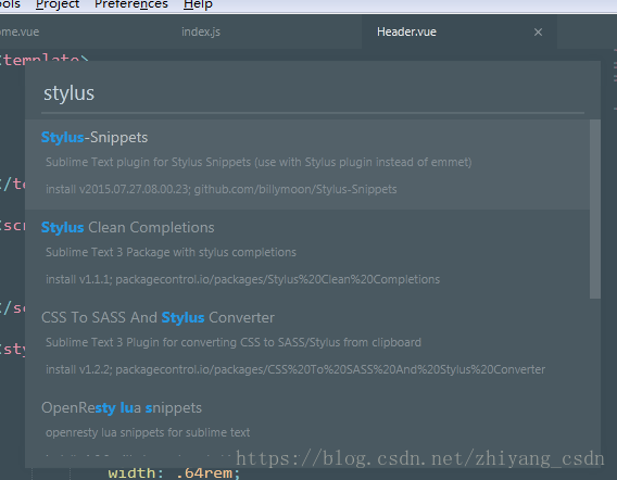 Sublime Text3 Stylus 语法高亮sublime Text识别stylus Csdn博客 
