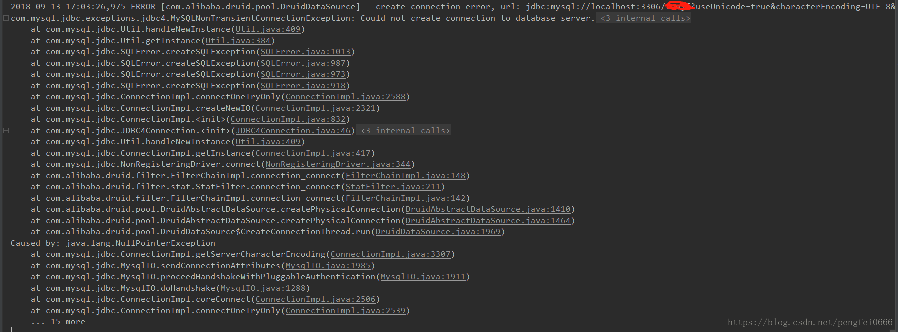 Mysql 8011 数据库连接报 Could Not Create Connection To Database Server问题解决 