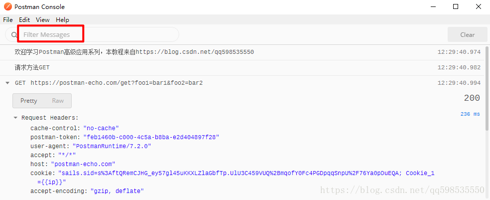 Postman高级应用（7）：我又错哪了——控制台输出postman中pre Request Script中如何输出信息 Csdn博客 
