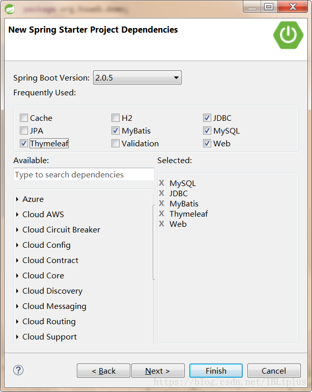 使用sts创建springboot整合mybatis Mysql Maven项目 搭一个项目 Springboot Mybatisplus Mysql Maven Csdn博客