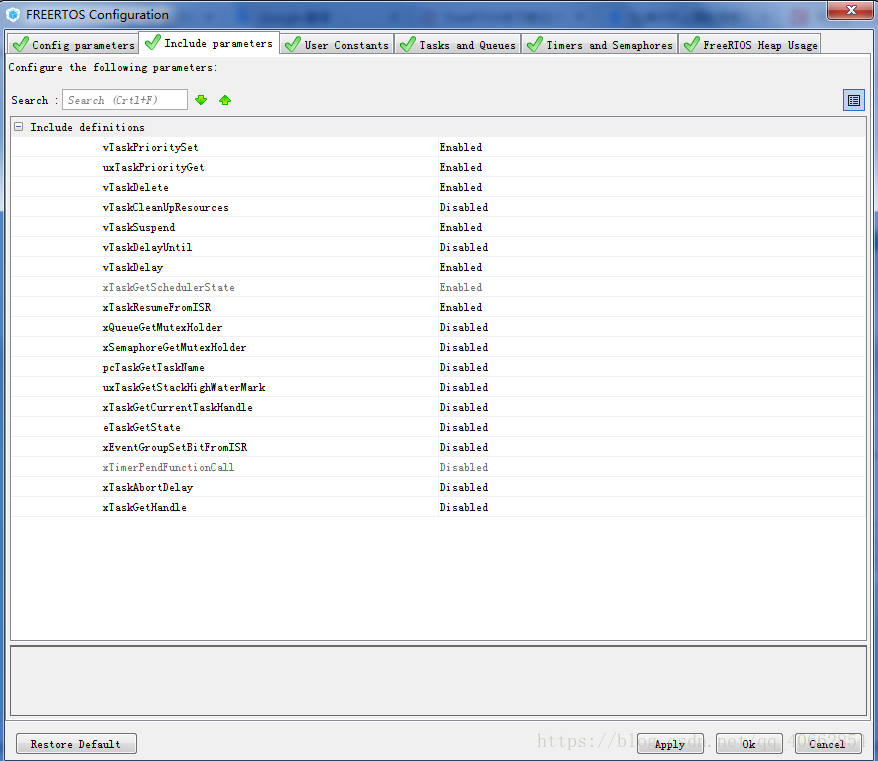【2 Freertosstm32cubemx】freertos在cube中的配置，name连接的使用，堆和栈的区别timer And Semaphores Csdn博客 0390